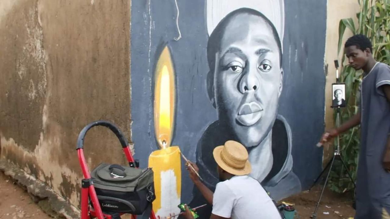 Nigerian artist pays tribute to late singer, MohBad | AIT LIVE